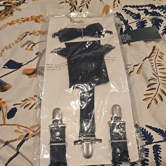 Cat & Jack | Accessories | 40 New Kids Suspenders Bow Tie Pocket Scarf ...